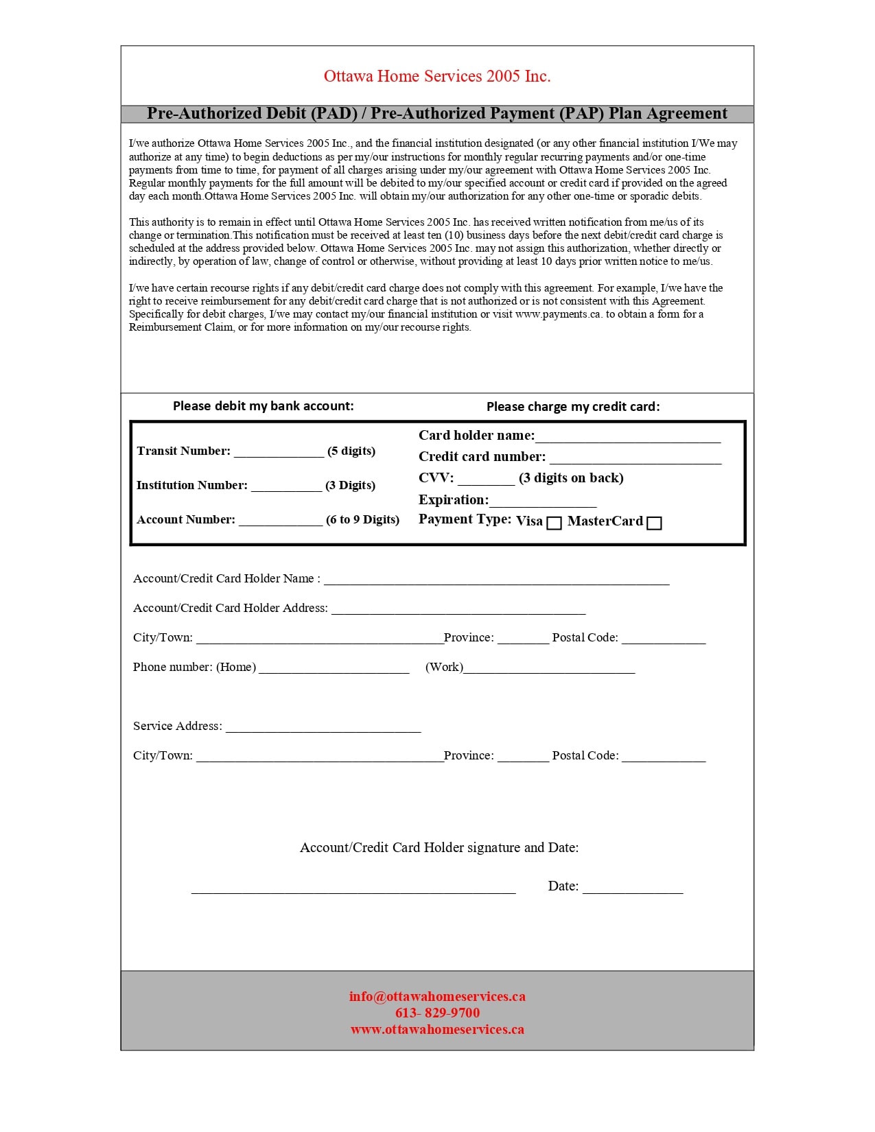 Enbridge Gas Open Billing Program Ending - Ottawa Home Services